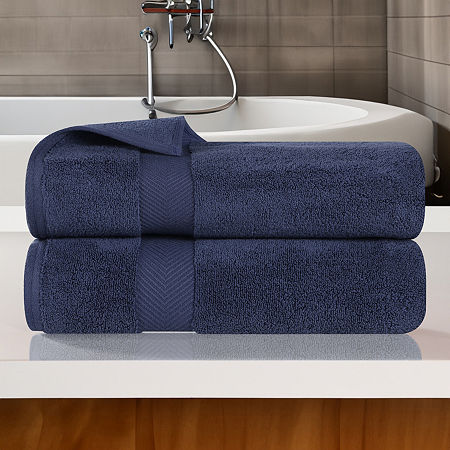 Click here for SUPERIOR Zero Twist Cotton 2pc Chevron Bath Towel... prices