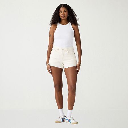 Click here for Levis Womens 501 Curve Denim Shorts - Disco Nights... prices