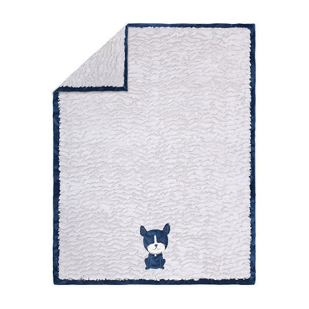 Click here for The Peanutshell Pug Life Baby Blanket  One Size  W... prices