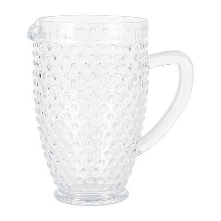 Click here for Martha Stewart Chauncey Hobnail Glass Serving Pitc... prices