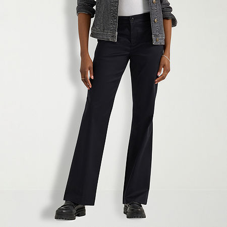 Click here for Lee Wrinkle Free Womens Bootcut Mid Rise Straight... prices