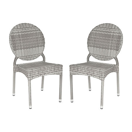 Click here for French 2-pc. Dining Chair  One Size  Gray prices