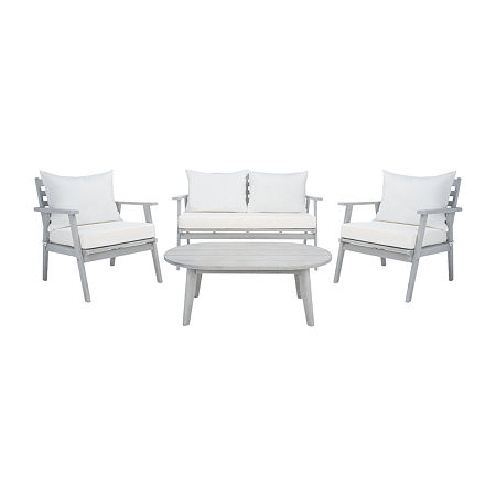 Click here for Deacon 4-pc. Conversation Set Cushioned  One Size... prices