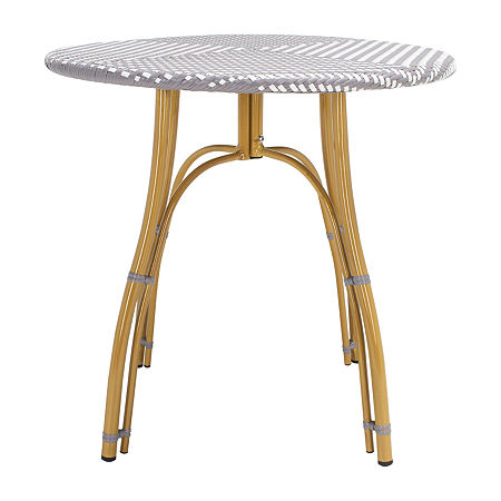 Click here for Rattan Patio Side Table  One Size  Gray prices