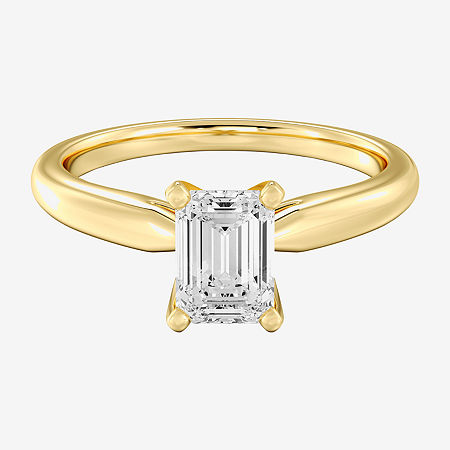 Click here for 1 CT. Lab-Grown (G / SI2) Diamond Emerald-Cut Soli... prices