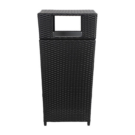 Safavieh Mazeli Outdoor Trash Bin