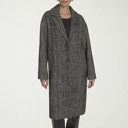 Click here for Levis Womens Regular Single Breasted Top Coat - Bl... prices