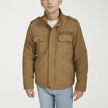 Click here for Levis Mens Midweight Utility Jacket  Medium  Brown prices