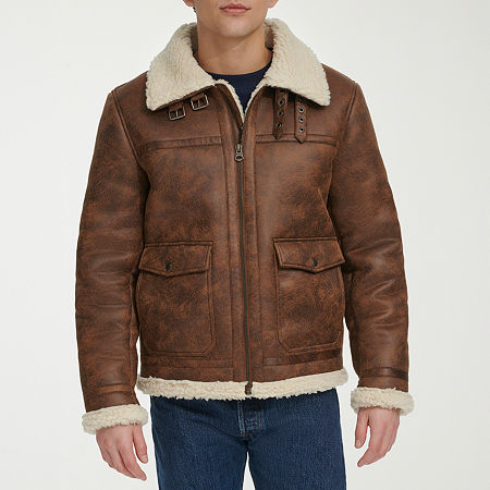 Click here for Levis Mens Faux Shearling Midweight Jacket  Small... prices