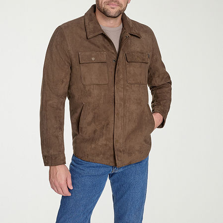 Click here for Dockers Mens Midweight Shirt Jacket  Small  Brown prices