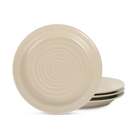 Stone Lain Orbit Salad Plates  Set of 4 - Beige