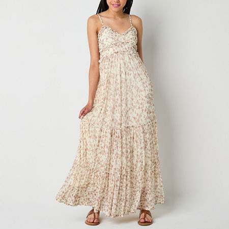 Click here for Arizona Womens Sleeveless Patchwork Juniors Maxi D... prices