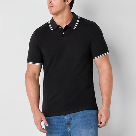 Click here for Arizona Mens Big and Tall Short Sleeve Tipped Polo... prices