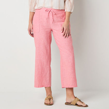 Click here for Liz Claiborne Womens Wide Leg Mid Rise Pull-On Pan... prices