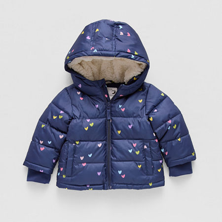 Click here for Okie Dokie Girls Water Resistant Heavyweight Puffe... prices