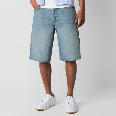 Click here for Arizona Mens 12 Loose Fit Denim Short  36  Blue prices