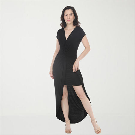 Click here for White Mark High Low Womens High-Low V Neck Sleevel... prices