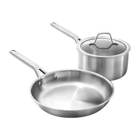 Click here for Calphalon Stainless Steel 3-pc. Cookware Set  One... prices