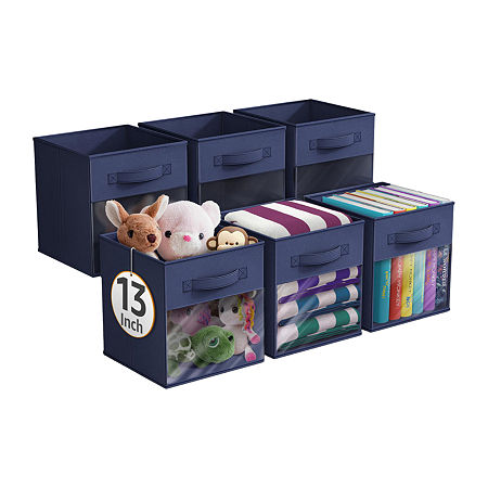 Click here for Sorbus 13 Inch 6 Pack Collapsible Fabric Storage B... prices