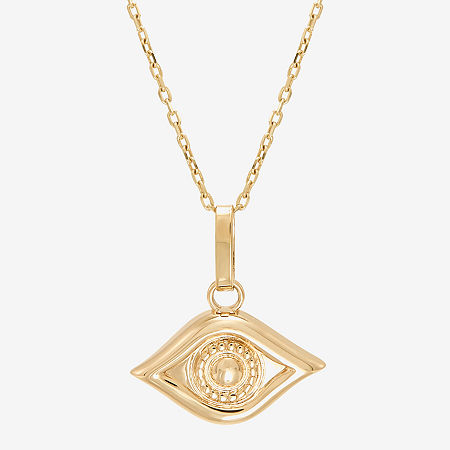 Click here for Limited Quantities! Womens 10K Gold Evil Eye 18 In... prices