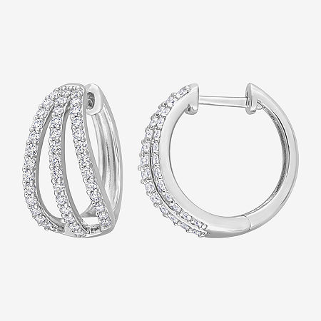 Click here for Womens Lab Created White Moissanite Sterling Silve... prices