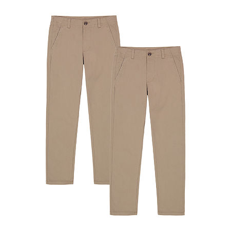 Click here for IZOD Little & Big Kid Boys Straight Regular Fit Fl... prices