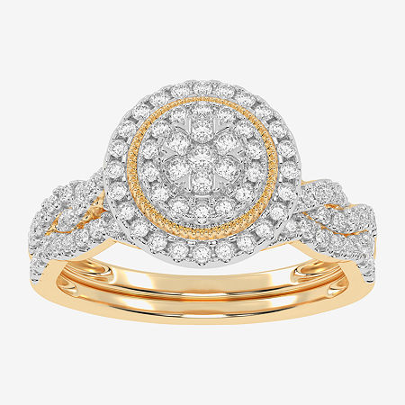 Click here for Womens 1/2 CT. T.W. Natural White Diamond 10K Whit... prices