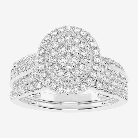 Click here for Womens 1/2 CT. T.W. Natural White Diamond 10K Whit... prices