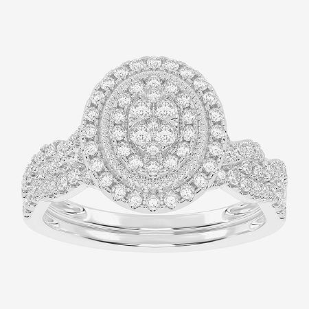 Click here for Womens 1/2 CT. T.W. Natural White Diamond 10K Whit... prices