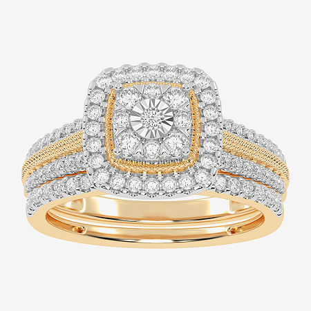 Click here for Womens 1/2 CT. T.W. Natural White Diamond 10K Whit... prices