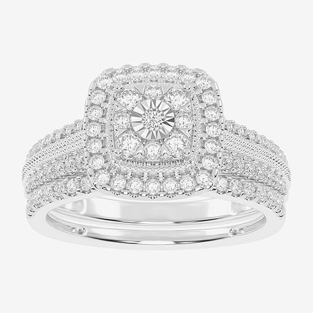 Click here for Womens 1/2 CT. T.W. Natural White Diamond 10K Whit... prices