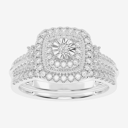 Click here for Womens 1/2 CT. T.W. Natural White Diamond 10K Whit... prices