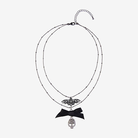 Click here for Arizona Halloween Silver Tone Womens Glass 16 Inch... prices