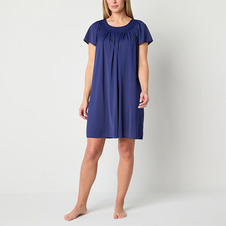 Click here for Adonna Womens Round Neck Short Sleeve Nightgown  X... prices