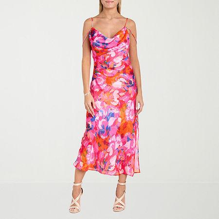 Click here for Morgan & Co. Womens Sleeveless Floral Midi Juniors... prices