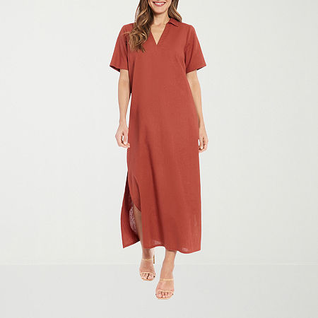 Click here for London Times Womens Short Sleeve Maxi Dress  16  B... prices