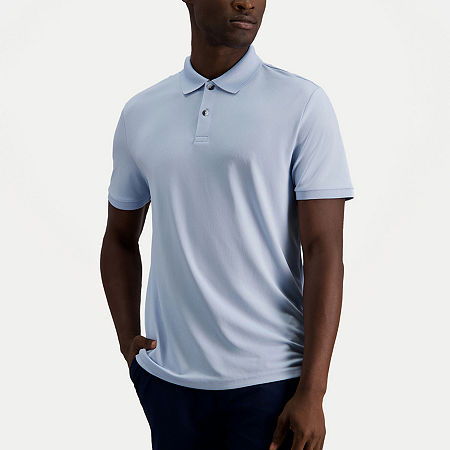 Click here for Haggar Pique Mens Regular Fit Short Sleeve Polo Sh... prices