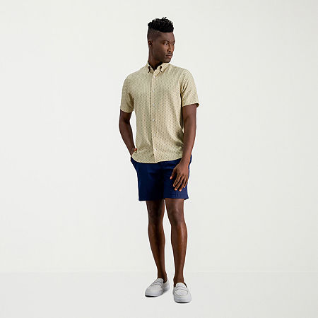 Click here for Haggar Cool 18 Pro Mens 7 Mid Rise Stretch Fabric... prices