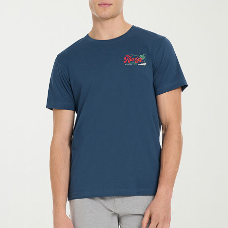 Click here for Hurley Mens Crew Neck Short Sleeve Regular Fit Gra... prices
