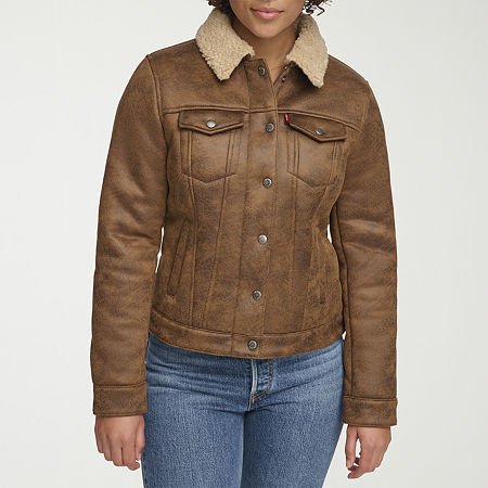 Click here for Levis Midweight Sherpa Lined Trucker Jacket  X-sma... prices