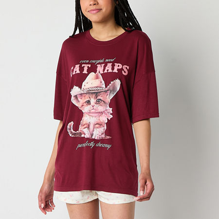 Click here for Arizona Body Womens Crew Neck Short Sleeve Juniors... prices