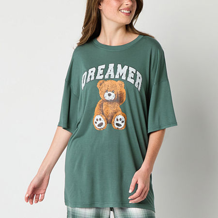 Click here for Arizona Body Womens Crew Neck Short Sleeve Juniors... prices