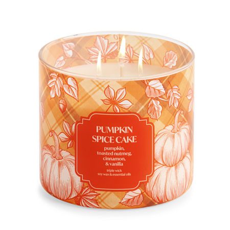 Click here for Distant Lands Pumpkin Spice Cake 3-Wick Scented Ja... prices
