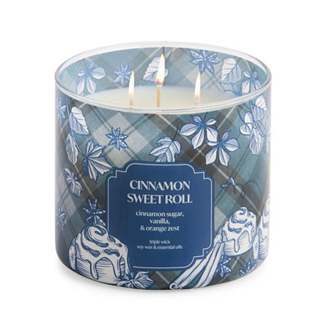 Click here for Distant Lands Cinnamon Sweet Roll 3-Wick Scented J... prices