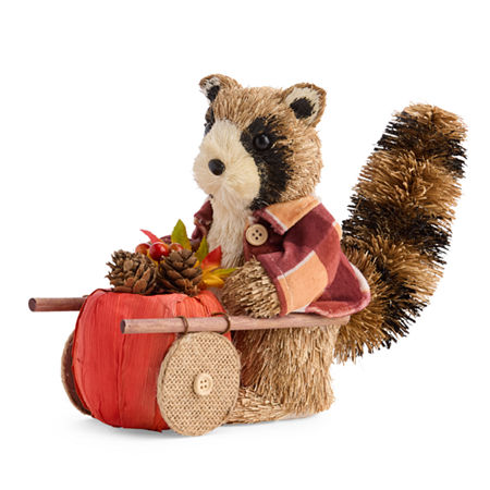 Click here for Linden Street Sisal Racoon Thanksgiving Tabletop D... prices