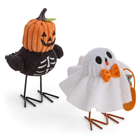 Click here for Layerings Pumpkin Ghost Birds 2-pc. Halloween Tabl... prices
