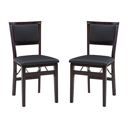 Click here for Kiera Folding Chair - Set of 2  One Size  Black prices