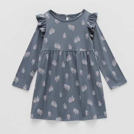 Click here for Okie Dokie Toddler & Little Girls Long Sleeve A-Li... prices
