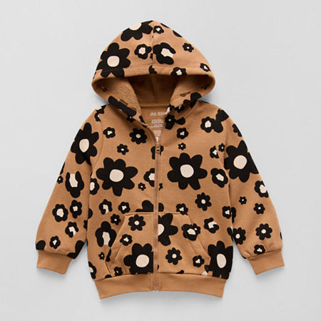 Click here for Okie Dokie Girls Fleece Hooded Lightweight Jacket... prices