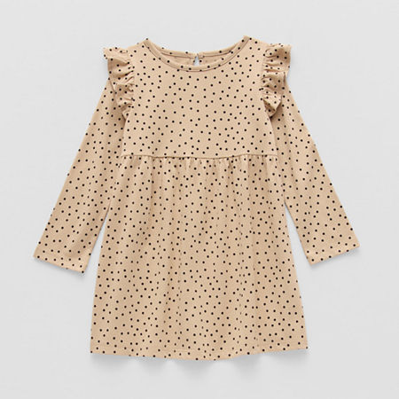 Click here for Okie Dokie Toddler & Little Girls Long Sleeve A-Li... prices